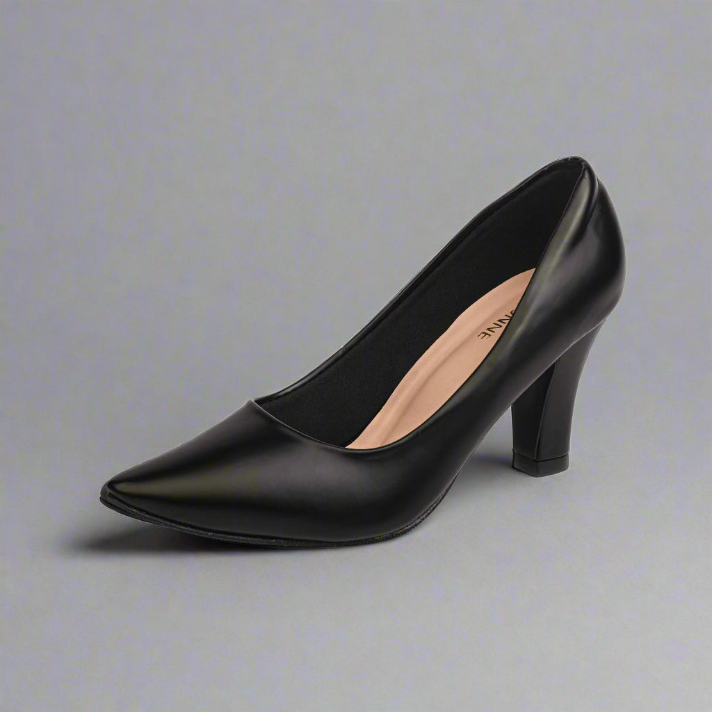 Women's Formal Point Heel Court Shoe – Shoe Plus