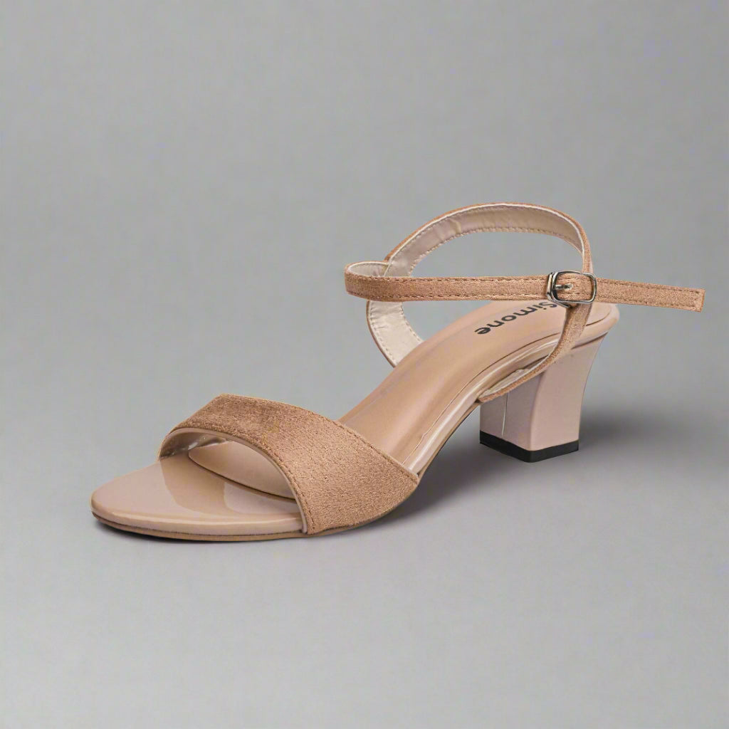 Women's Formal Box Heel Sandals – Shoe Plus